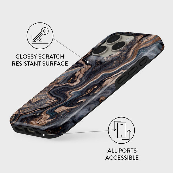 Enchanted Mirror - Marble iPhone 16 Pro Case | BURGA